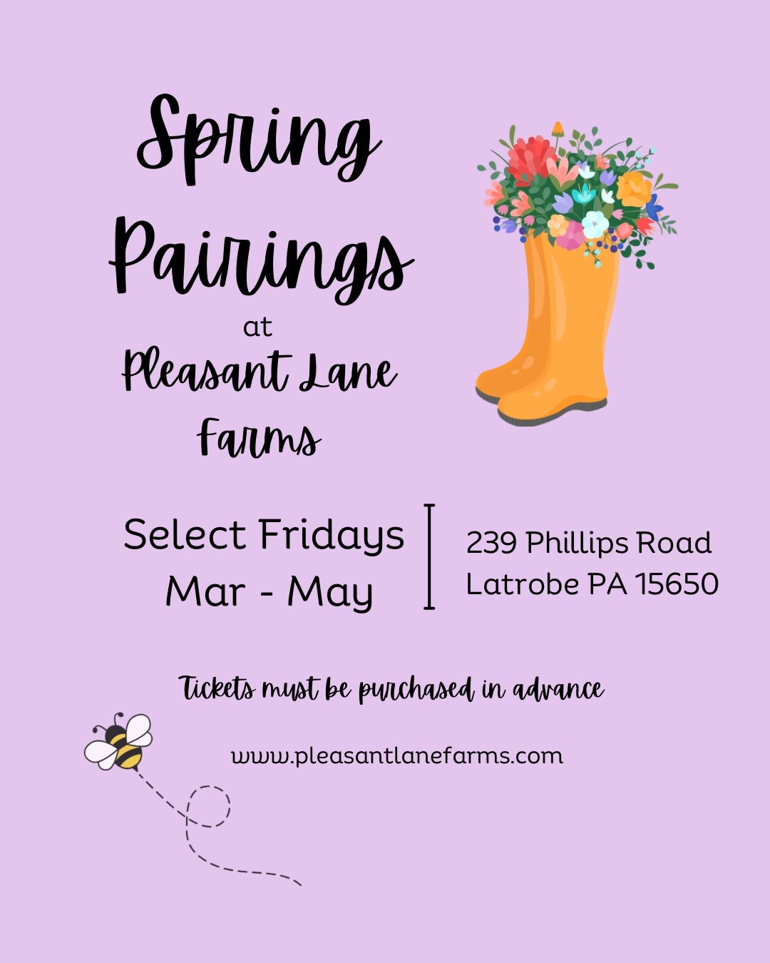 Spring Cheese Pairings | The Creamery at Pleasant Lane Farms